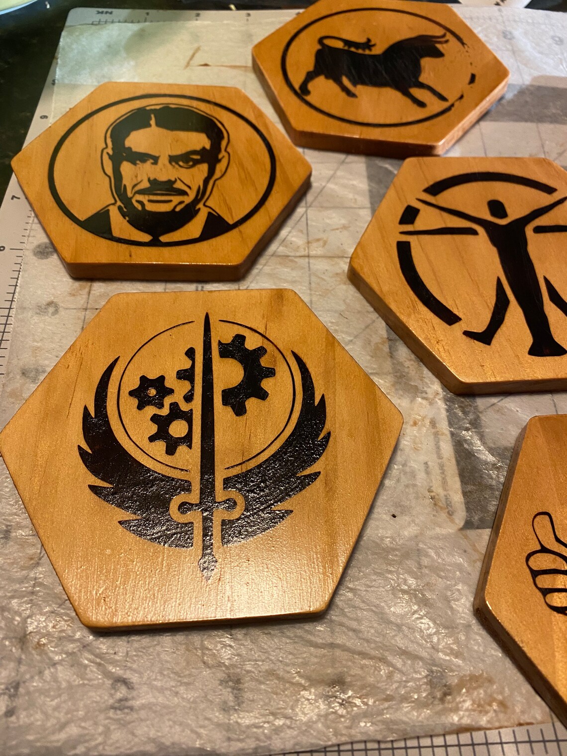 Fallout Factions SVG Vinyl Stencil and Decal File Digital Downloads (2 ...