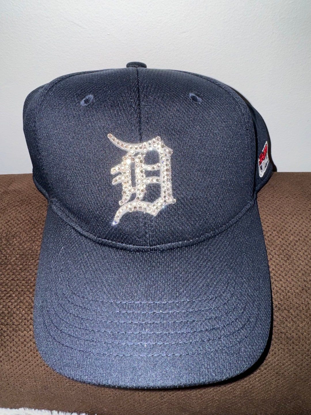 Rhinestone Detroit Tigers Hat - Etsy