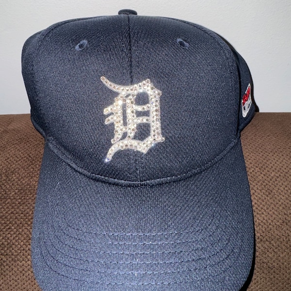 Rhinestone Detroit Hat - Etsy
