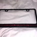 Crystal Thin Red Line License Plate Frame - Etsy
