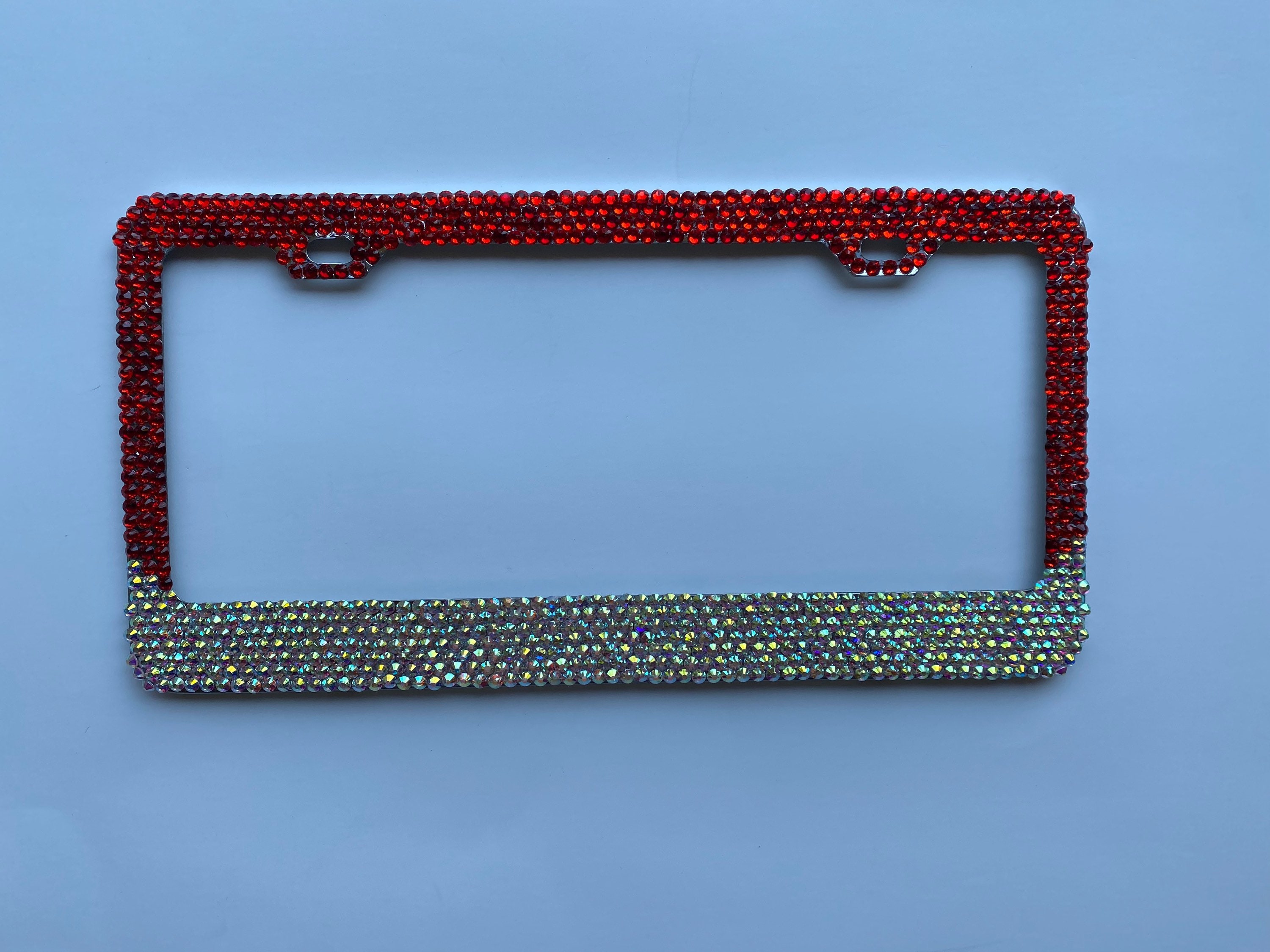 Ombré Crystal License Plate Frame - Etsy