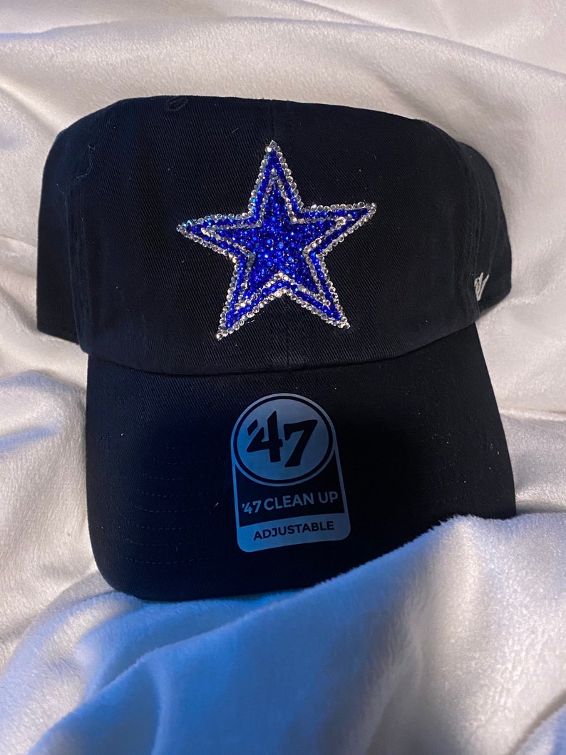 Rhinestone Dallas Cowboys Hat - Etsy