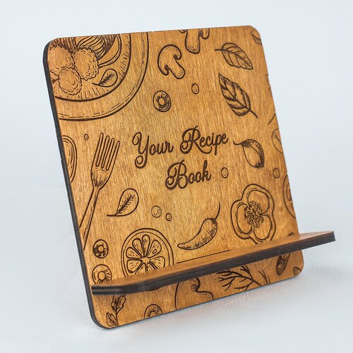 Recipe Book Stand for A6 A5 A4 Sizes - Etsy