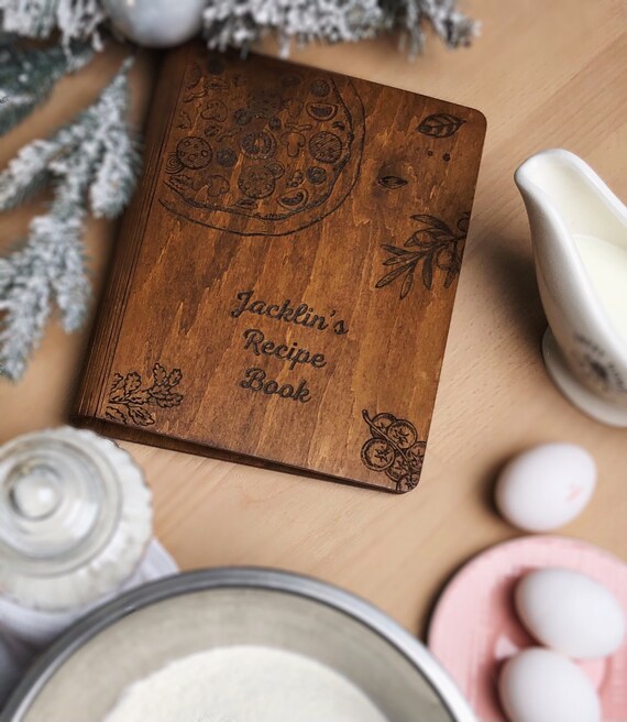 Custom Recipe Blank Binder Book Cookbook Gift For Her | Etsy