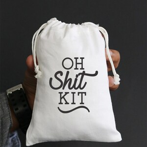 OH SHIT KIT Hangover Kit Survival Kit Bachelor Bachelorette Party Favor ...