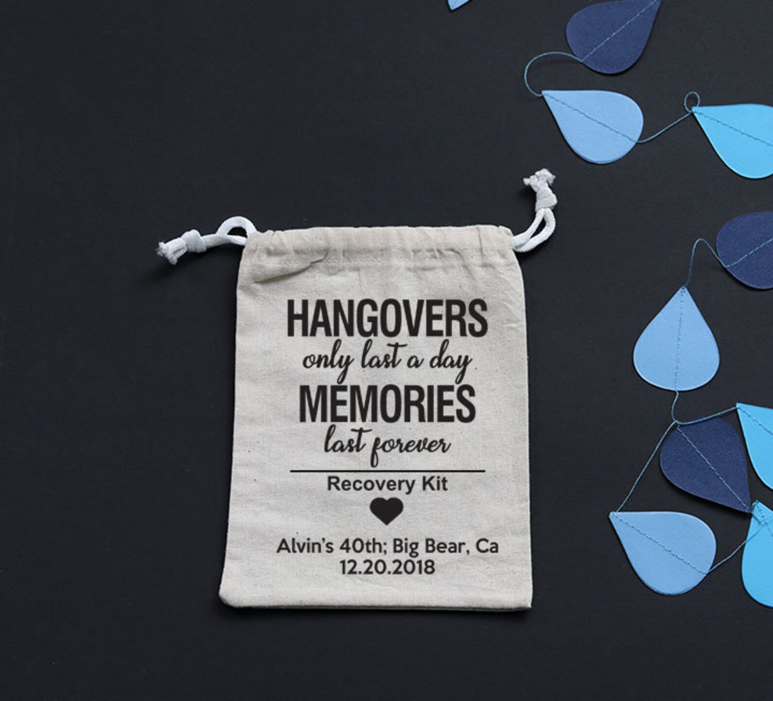 Personalized Hangover Kit Bags - Emergency, Survival, and First Aid ...