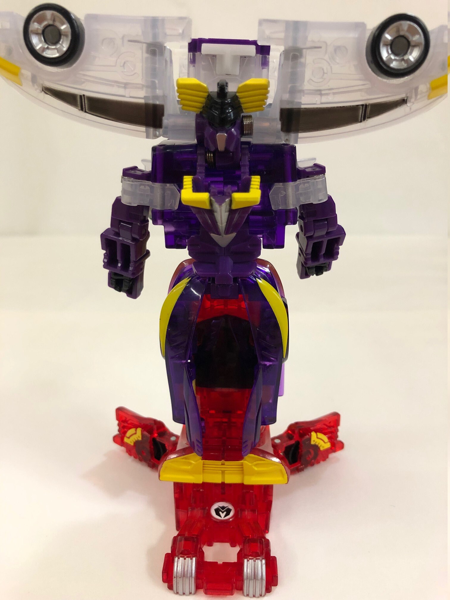 TURNING MECARD GRYPHINK Transformable Robot Car Korea Figure 2SET Used ...