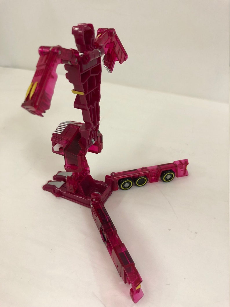 TURNING MECARD BABEL Transformable Robot Car Korea Figure+2card Used - Etsy