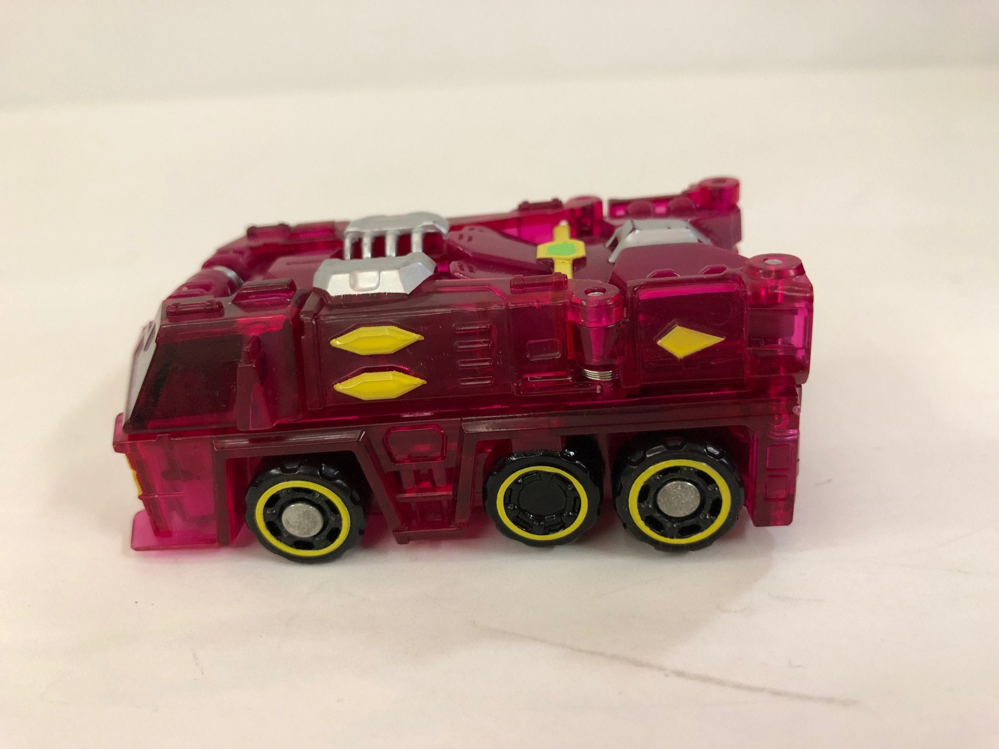 TURNING MECARD BABEL Transformable Robot Car Korea Figure+2card Used - Etsy