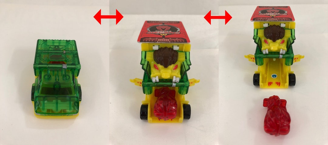 GOHBE Transformable Car Korea Animation Figure+ 2card - Etsy