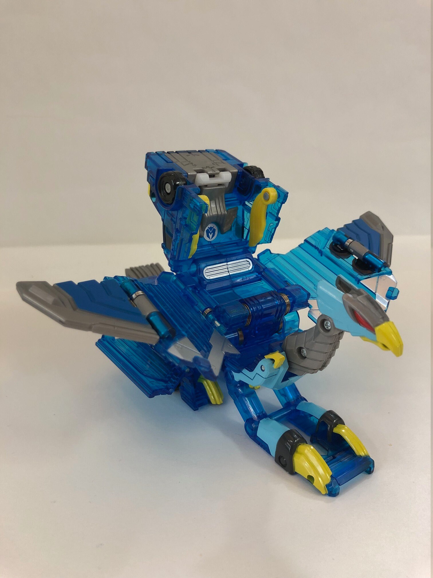 TURNING MECARD YOTA Jumbo Transformable Robot Car Korea Figure+2card ...