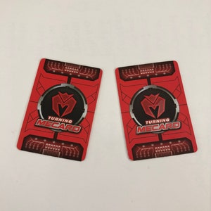 TURNING MECARD MOTHTON Transformable Robot Car Korea Figure+2card Used ...