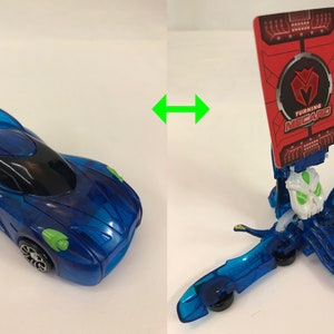 TURNING MECARD OCTA Transformable Robot Car Korea Figure2card Used - Etsy