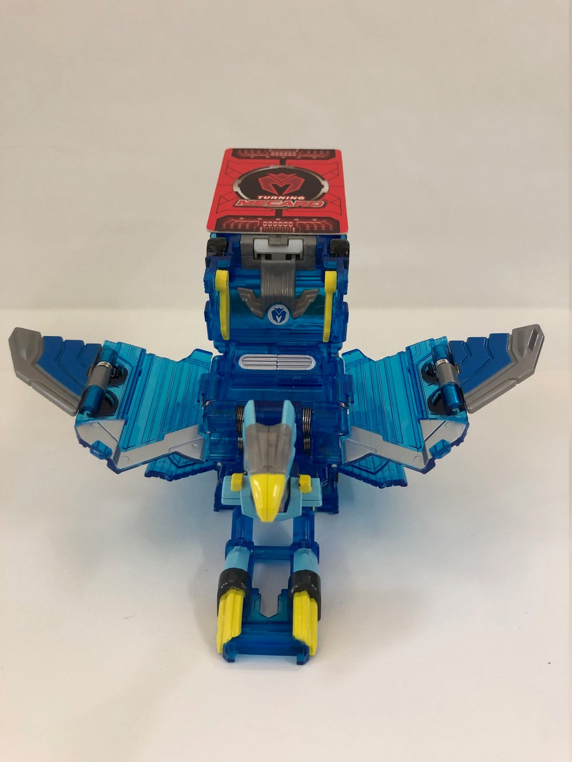 TURNING MECARD YOTA Jumbo Transformable Robot Car Korea Figure+2card ...