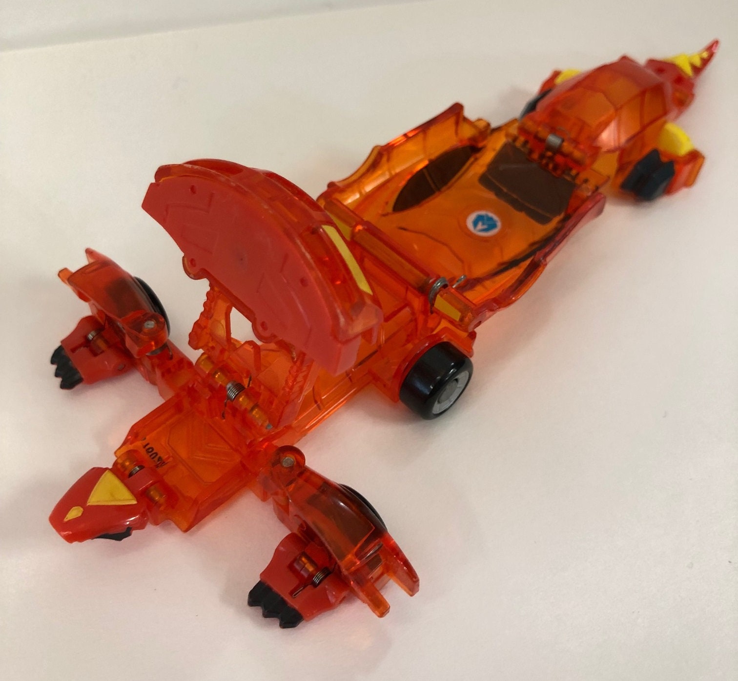 TURNING MECARD COCKAT Transformable Robot Car Korea Figure+2card Used ...