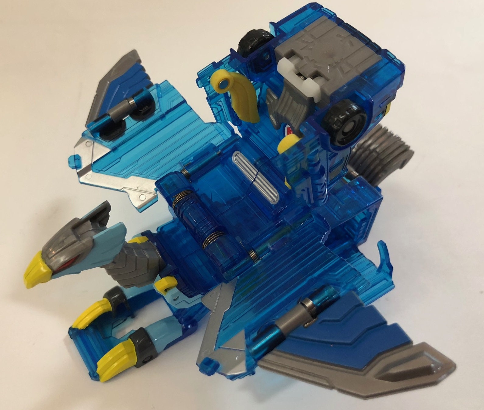 TURNING MECARD YOTA Jumbo Transformable Robot Car Korea Figure+2card ...