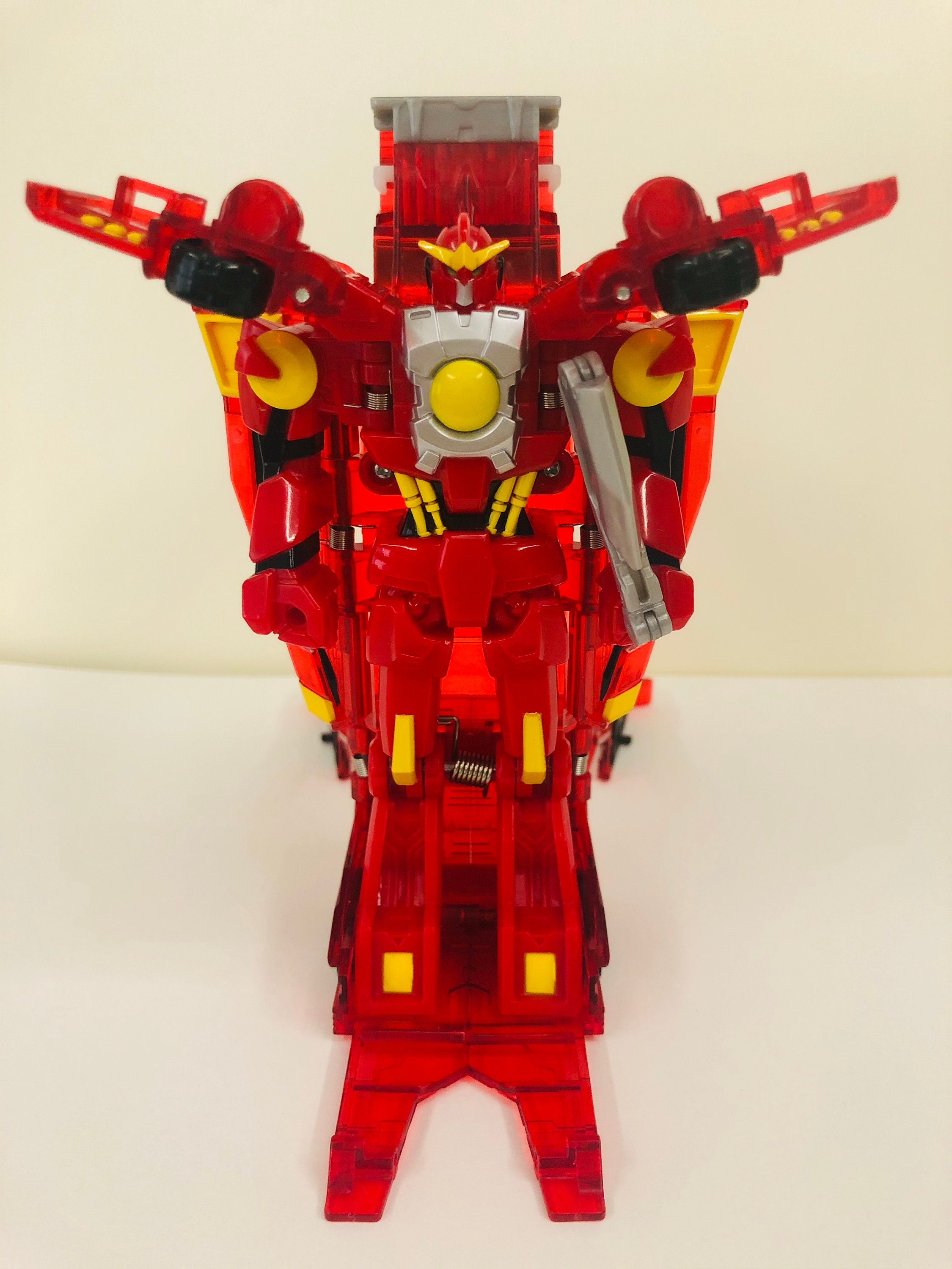 TURNING MECARD NEO Jumbo Transformable Robot Car Korea Figure+3card ...