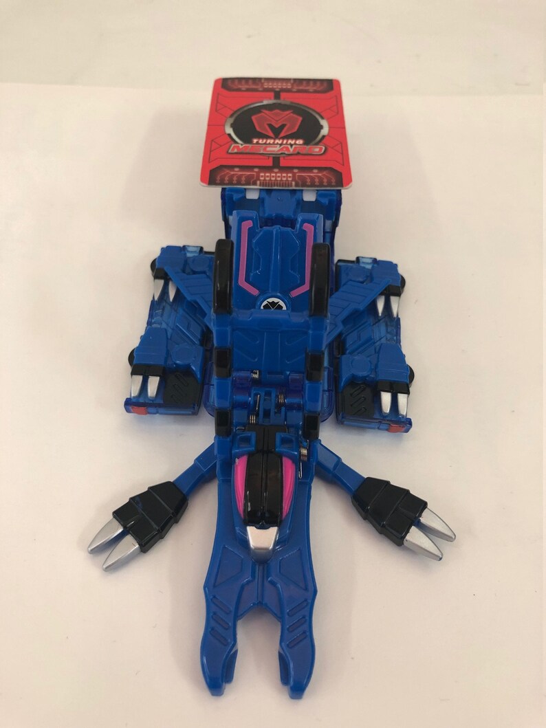 TURNING MECARD MAROO Transformable Robot Car Korea Figure+2card Used - Etsy