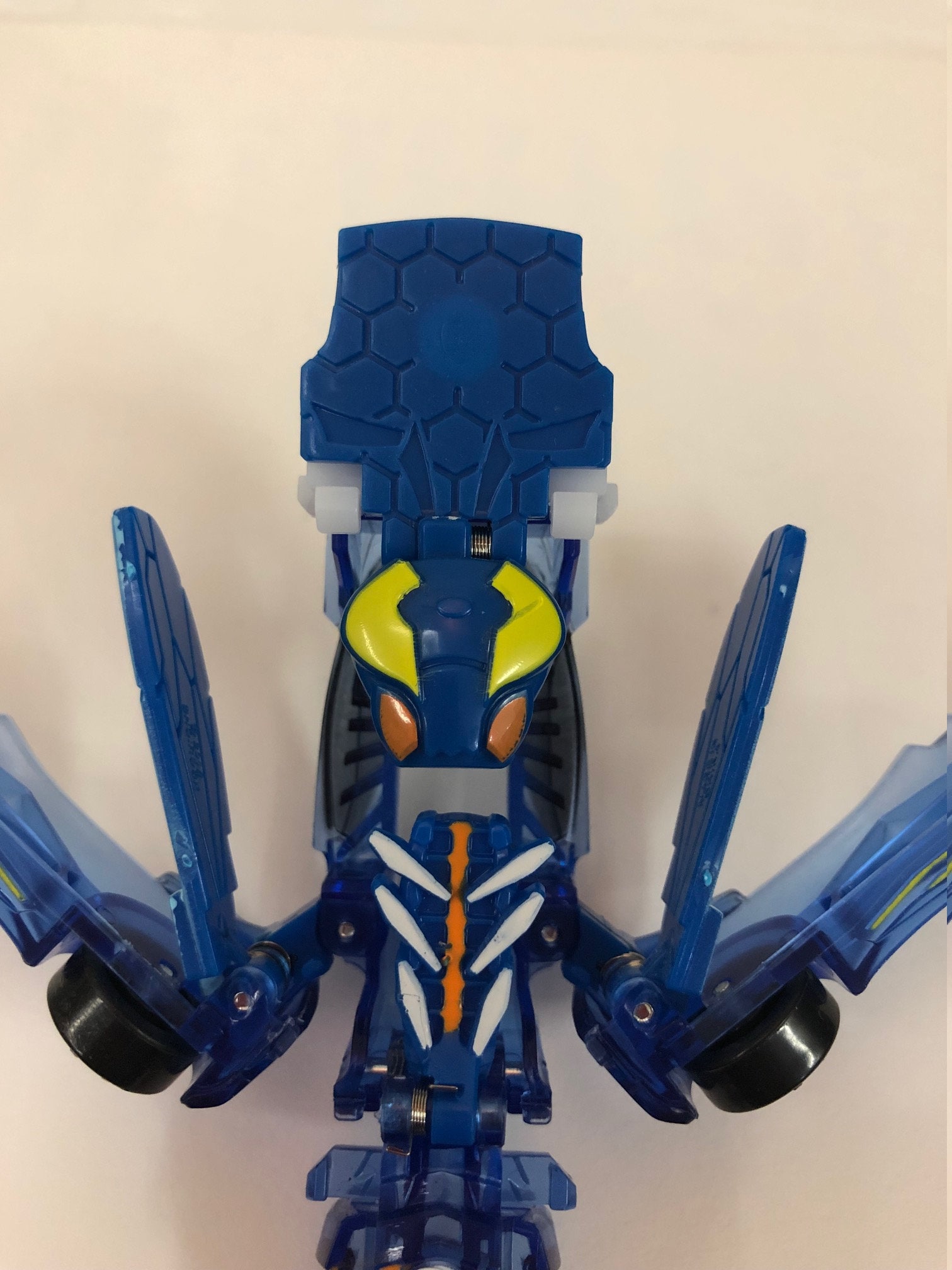 TURNING MECARD WINGTOK Transformable Robot Car Korea Figure+2card Used ...