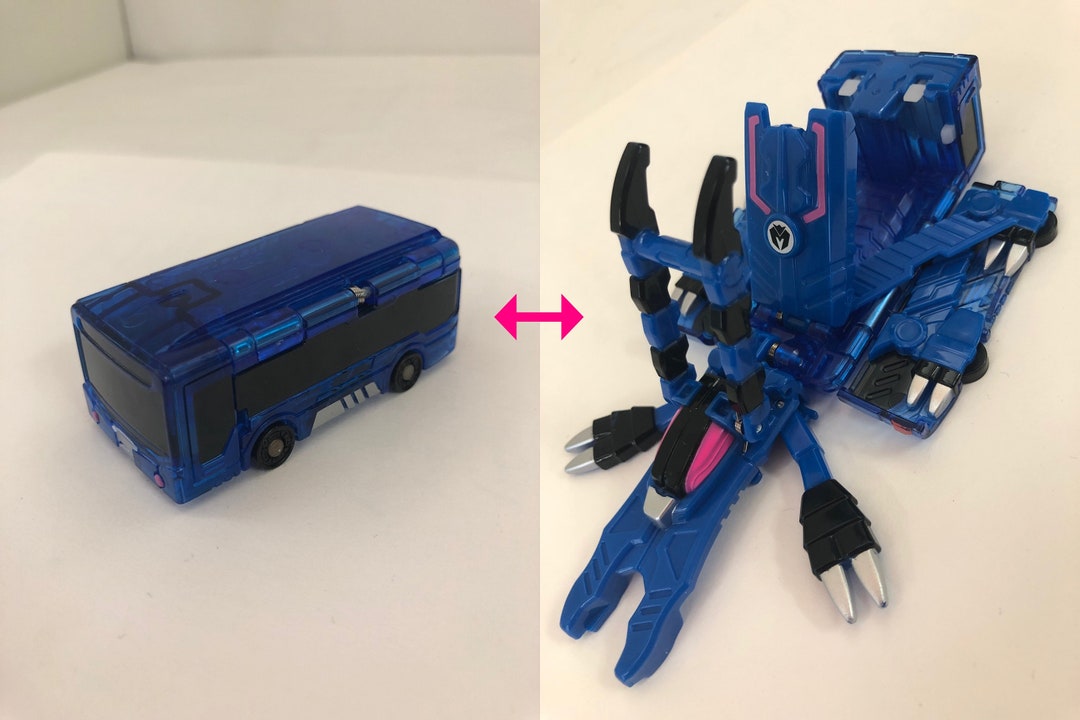 TURNING MECARD MAROO Transformable Robot Car Korea Figure+2card Used - Etsy