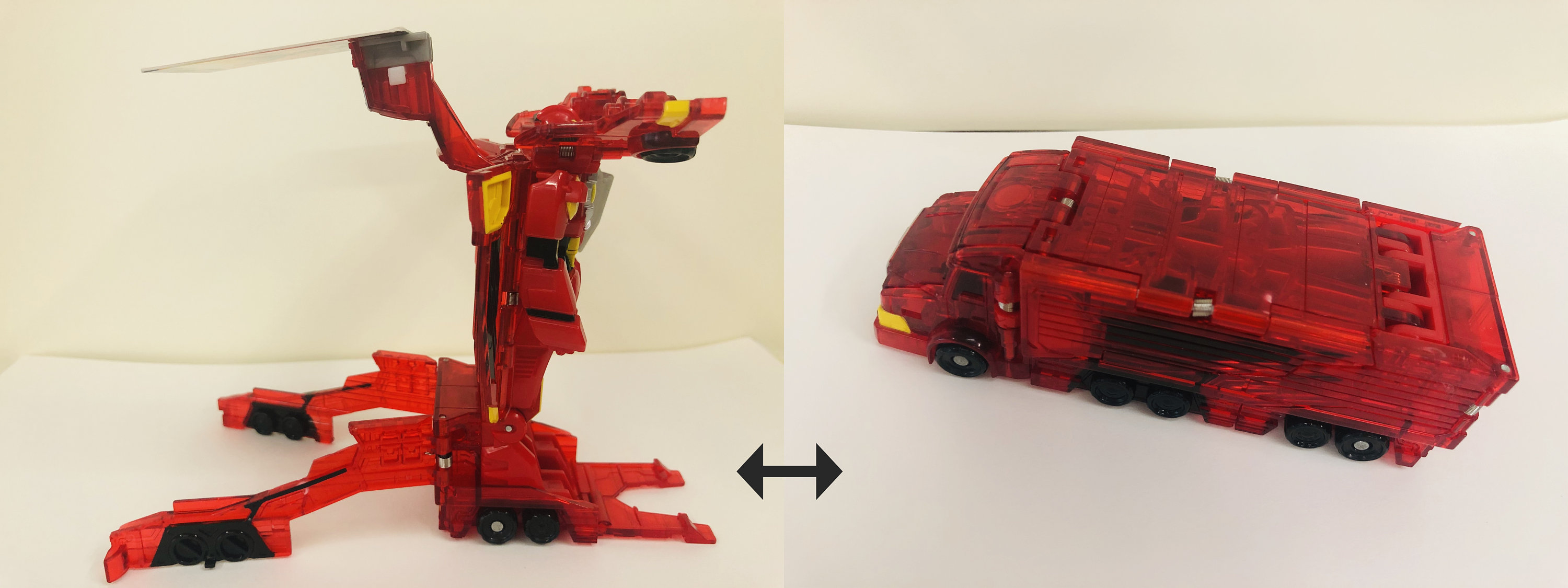 TURNING MECARD NEO Jumbo Transformable Robot Car Korea Figure+3card ...
