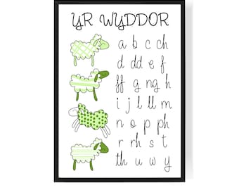 Welsh Alphabet - Etsy UK
