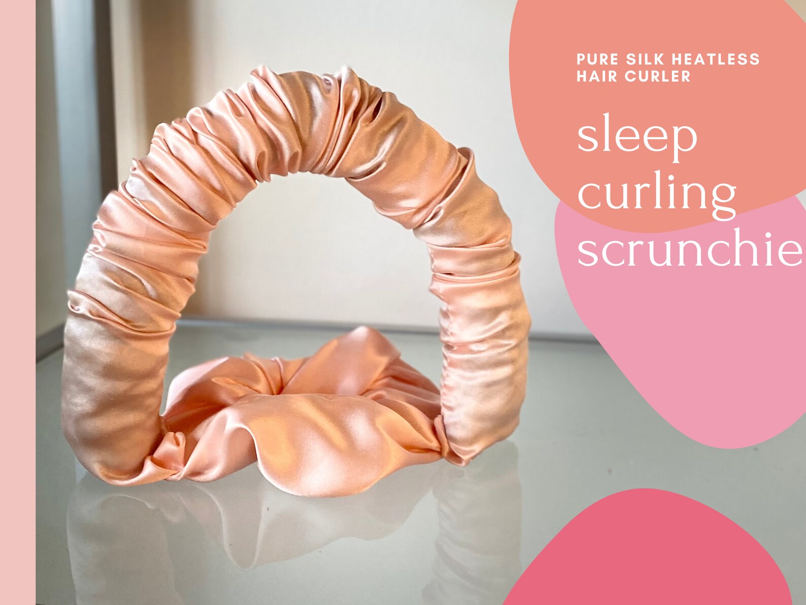 Heatless Curls Scrunchie Curling Scrunchie Heatless Hairs Etsy