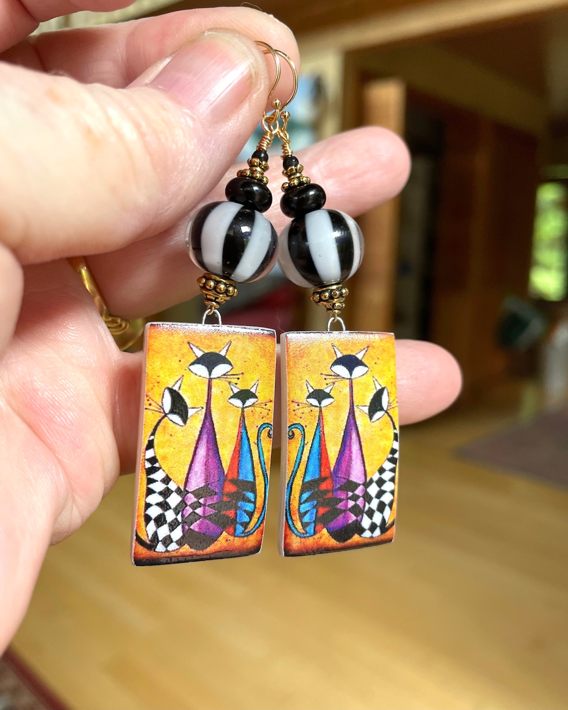 Pre George Jetson. Cat the Fifties Vintage Style Deniz - Etsy