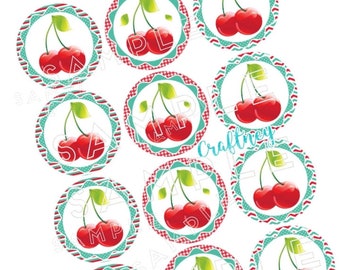 Cherry red toppers | Etsy