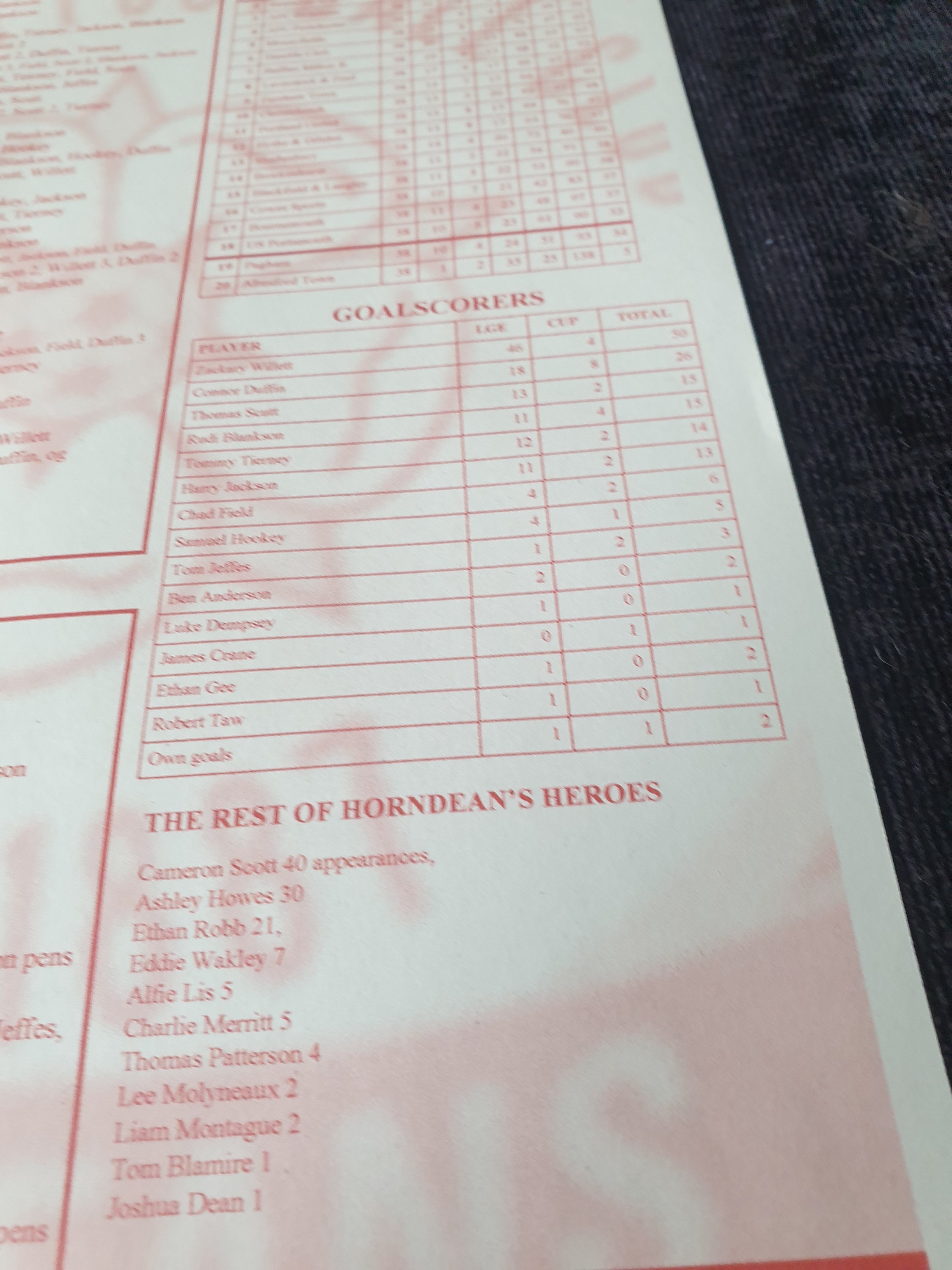 Horndean FC Wessex League Winners Poster - Etsy