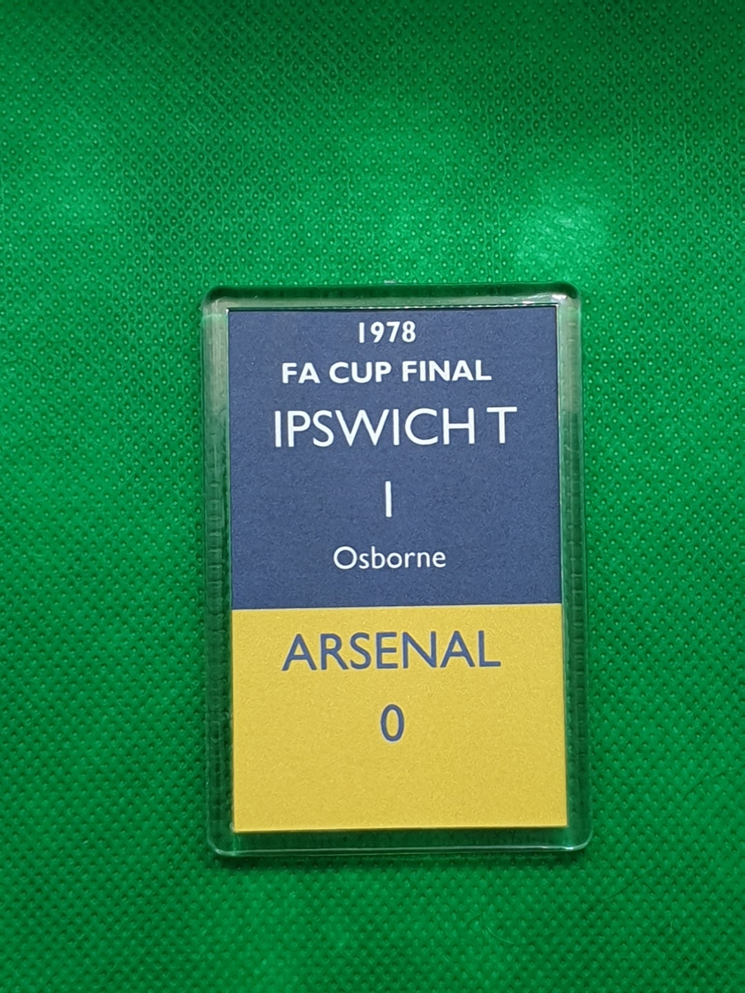 1978 FA Cup Final Fridge Magnet - Etsy