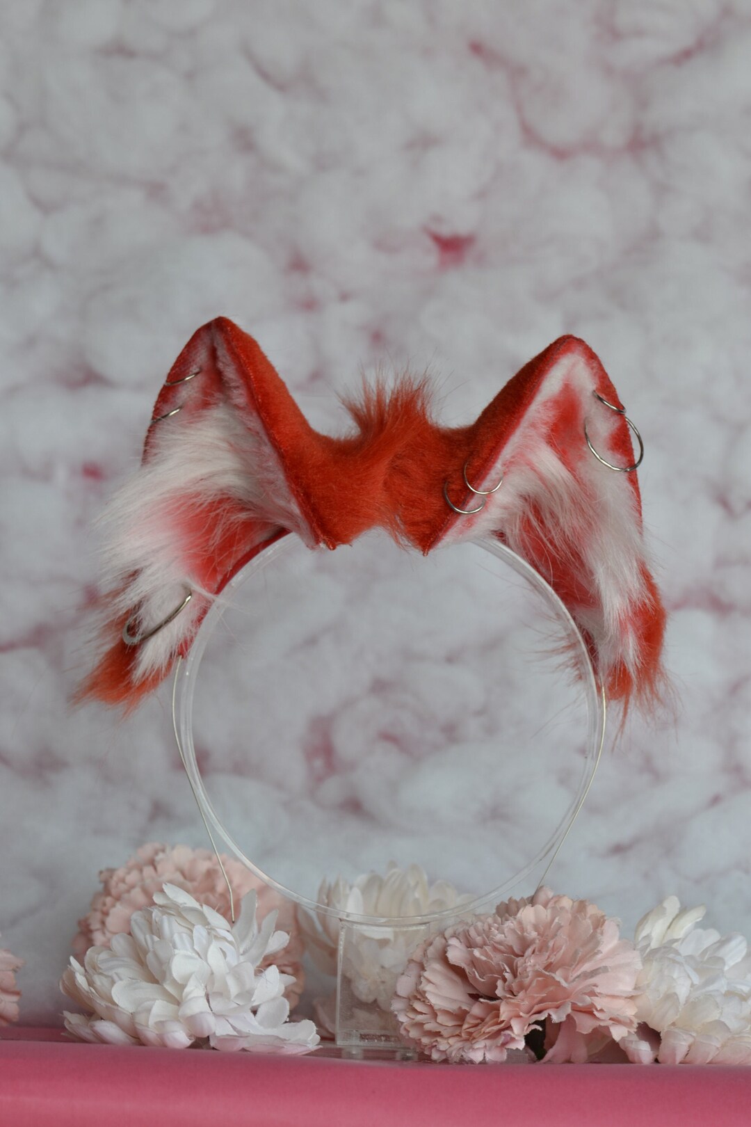 Red Wolf Ears - Etsy