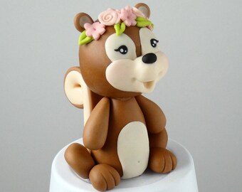 Squirrel Birthday Cake Topper - Etsy