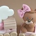 Fondant Train With Teddy Cake Topper VIDEO Tutorial With - Etsy