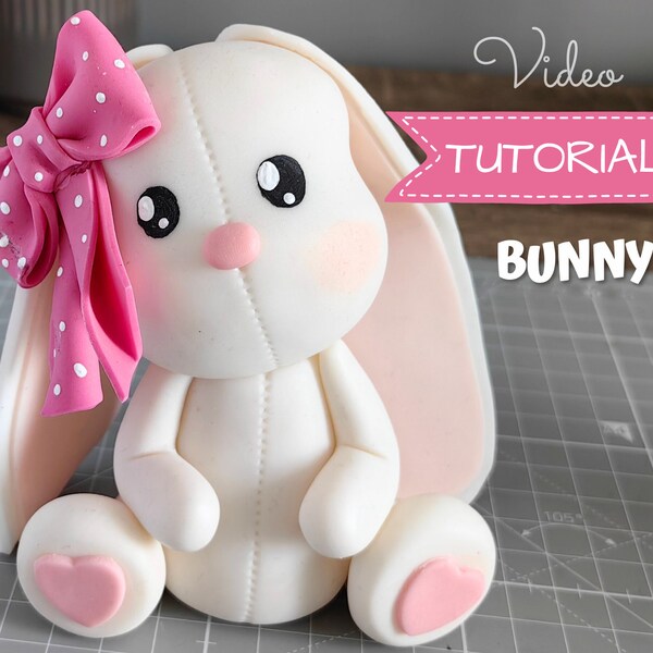 Bunny Cake Topper - Etsy