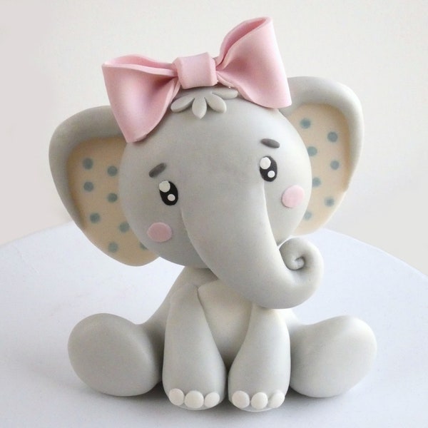 Fondant Elephant - Etsy
