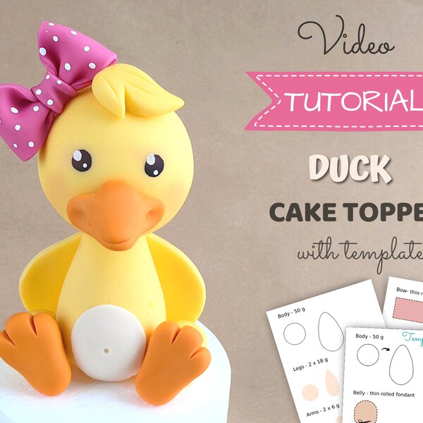 Duck Cake Topper - Etsy