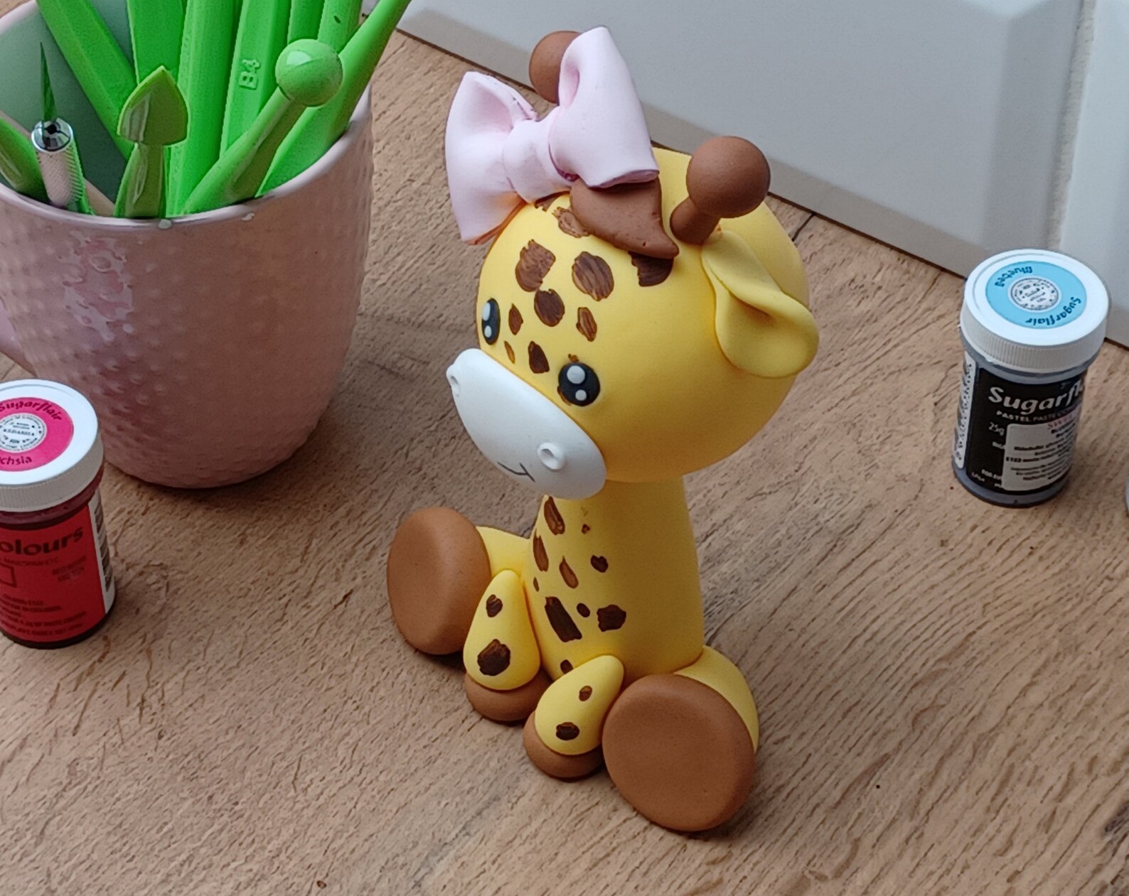 Giraffe Cake Topper VIDEO Tutorial With Templates | Etsy