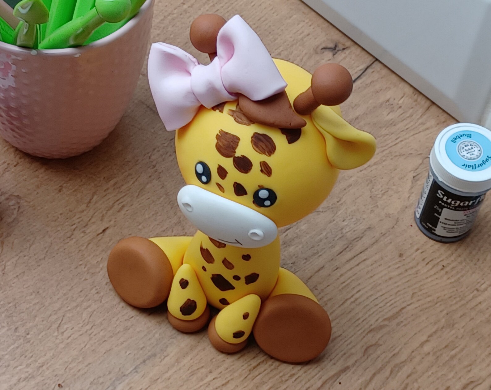 Giraffe Cake Topper VIDEO Tutorial With Templates | Etsy
