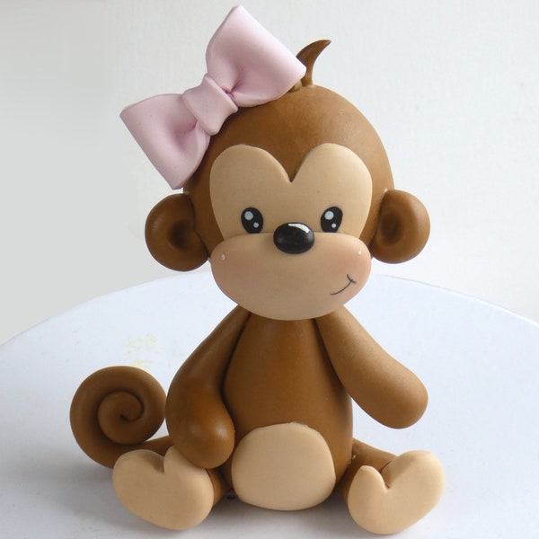 Fondant Monkey - Etsy