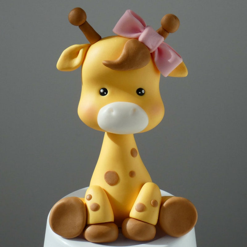 Giraffe Cake Topper - Etsy