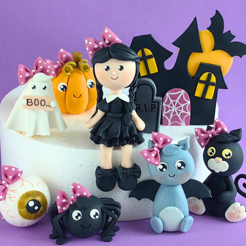 Halloween Cake Topper - Etsy