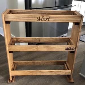 Customized Bowling Ball Rack - Customization Options (choose Engraving ...