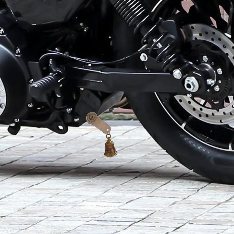 Motorcycle Bell Hanger, Stainless Steel, Custom Mount - Etsy