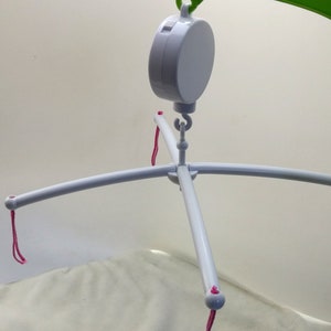 Crib Mobile Movement/rotary Music Box /crib Music Box Wind-up Music ...