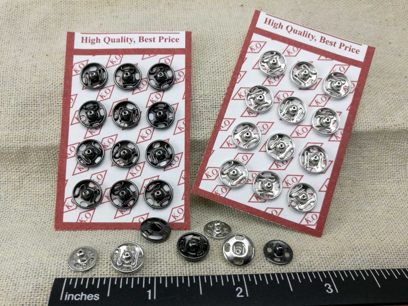 10 Mm Snaps /10 Mm Snap /metal Buttons 10 Mm - Etsy