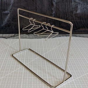 1:12 Scale Metal Doll Clothing Rack Set, Ob11 Clothing Rack, Doll ...