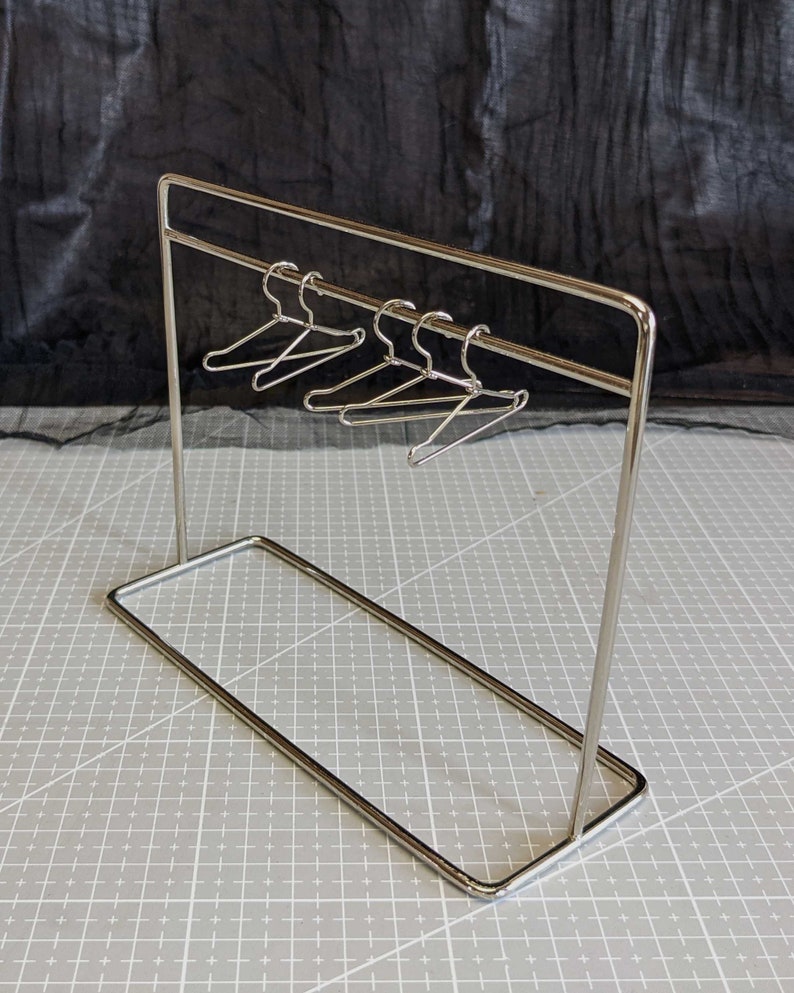 1:12 Scale Metal Doll Clothing Rack Set BJD Clothing Rack - Etsy