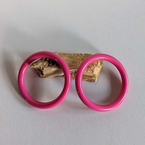 Plastic Macrame Rings/ 10 Pcs 54mm 2 Inch Round Hoops/color Plastic Rings/circle Craft Hoop Ring ...