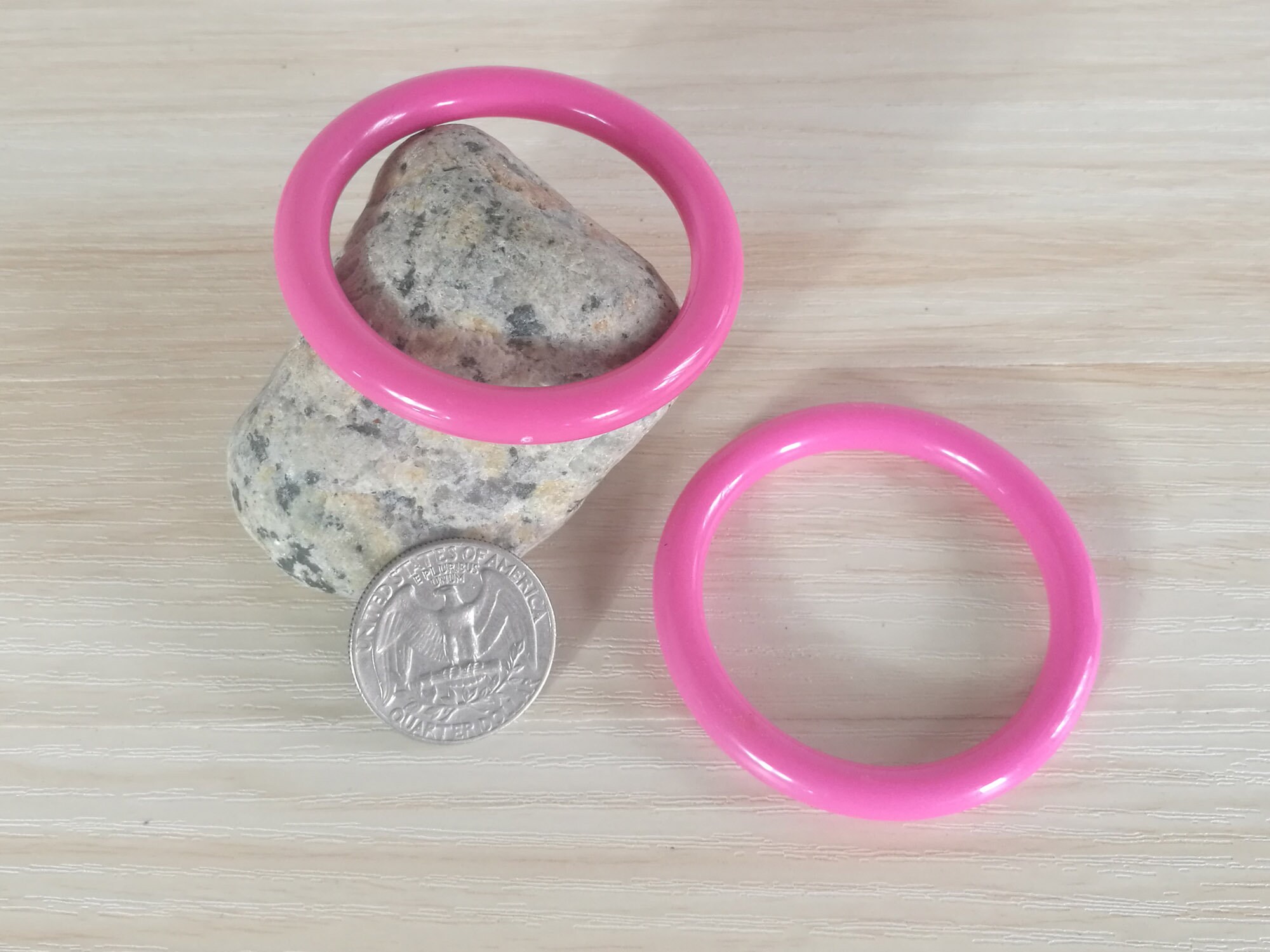 Plastic macrame rings/ 10 pcs 54mm 2 inch round | Etsy